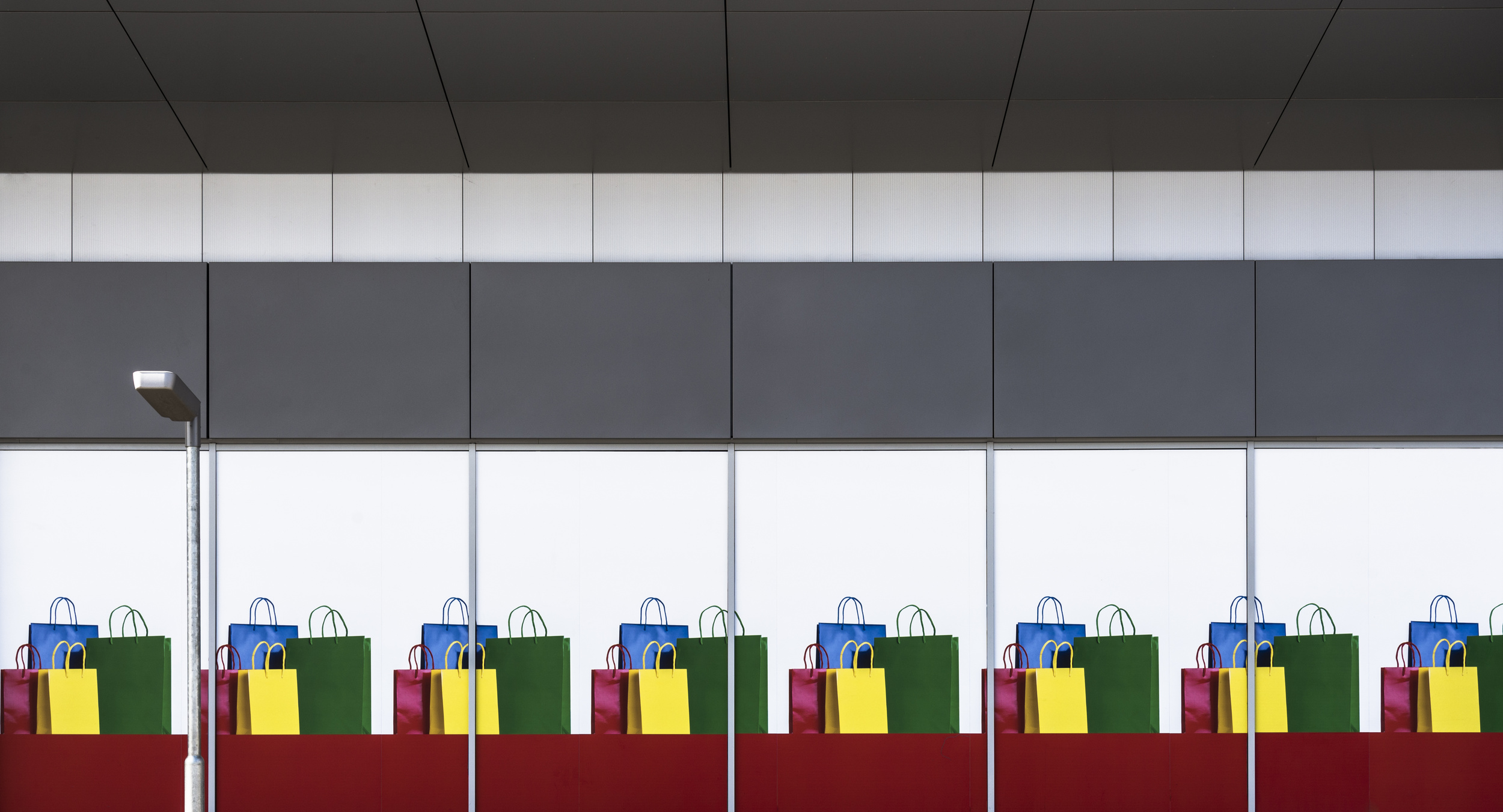 Shopping Mall Wall by minimalist