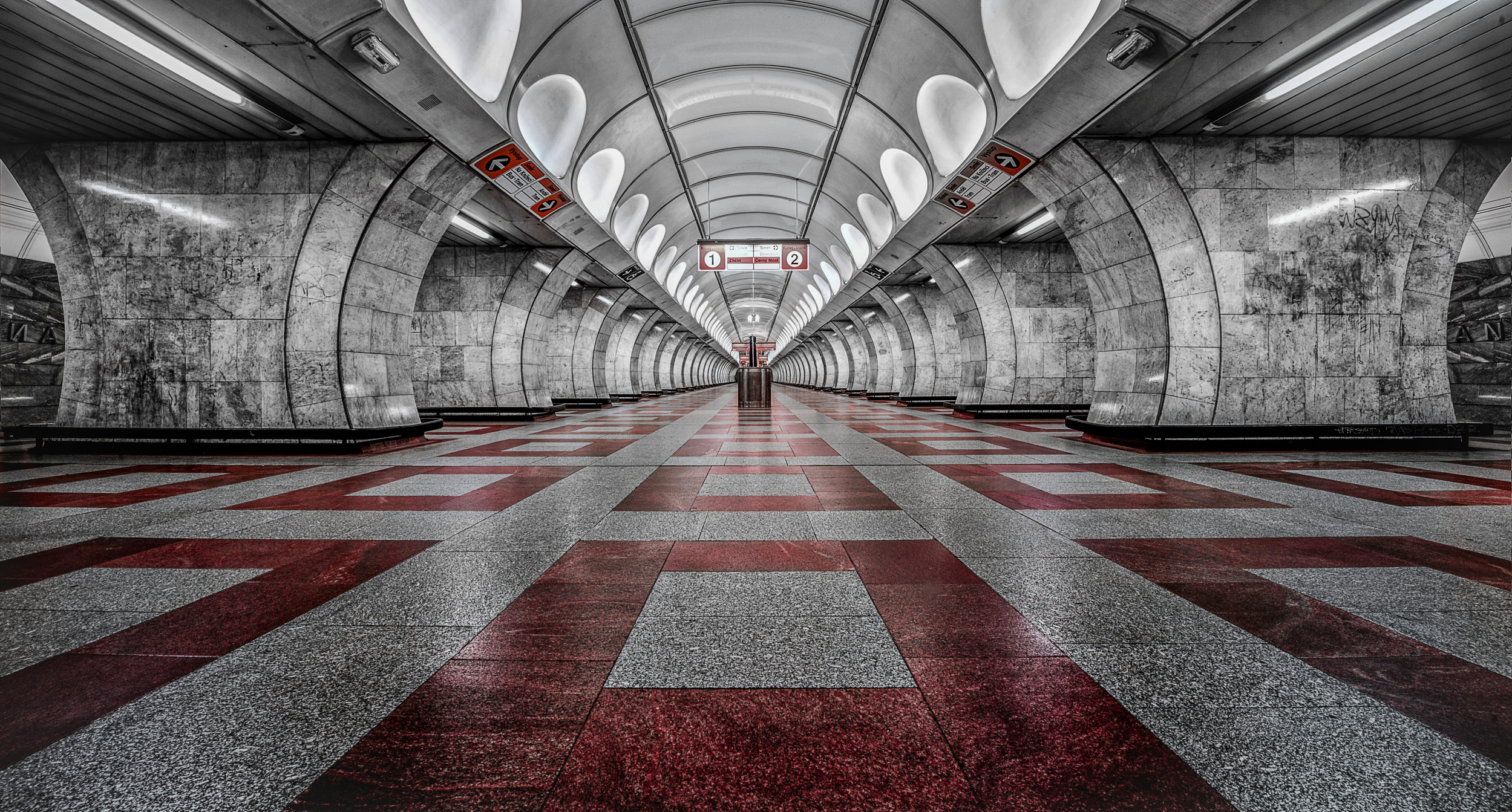 Prague Metro by Massimo Cuomo