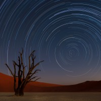 1x - Star Trails of Namibia by Photography by Karen McDonald