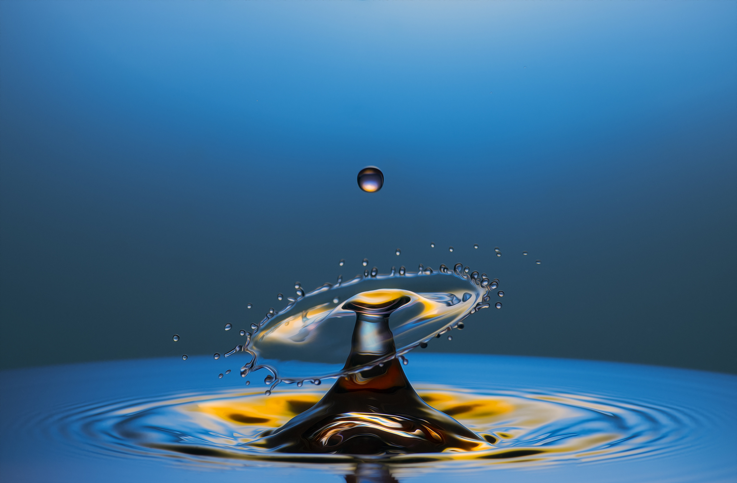 Dancing Drops by Yousef Sayadi