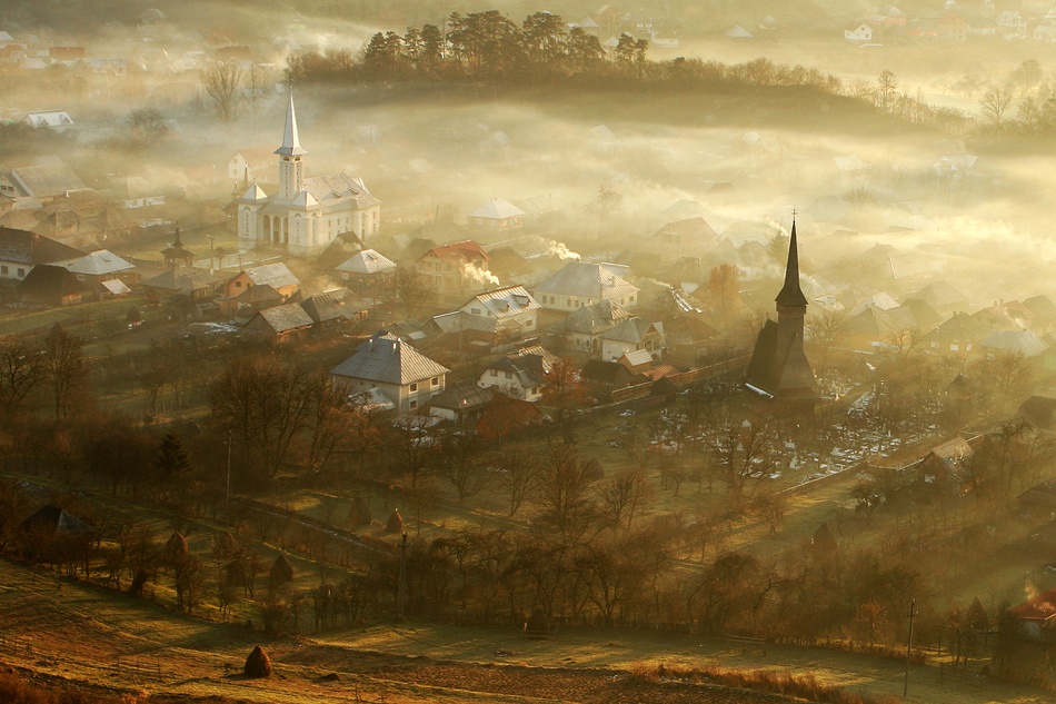 the village born from fog... by S.C.