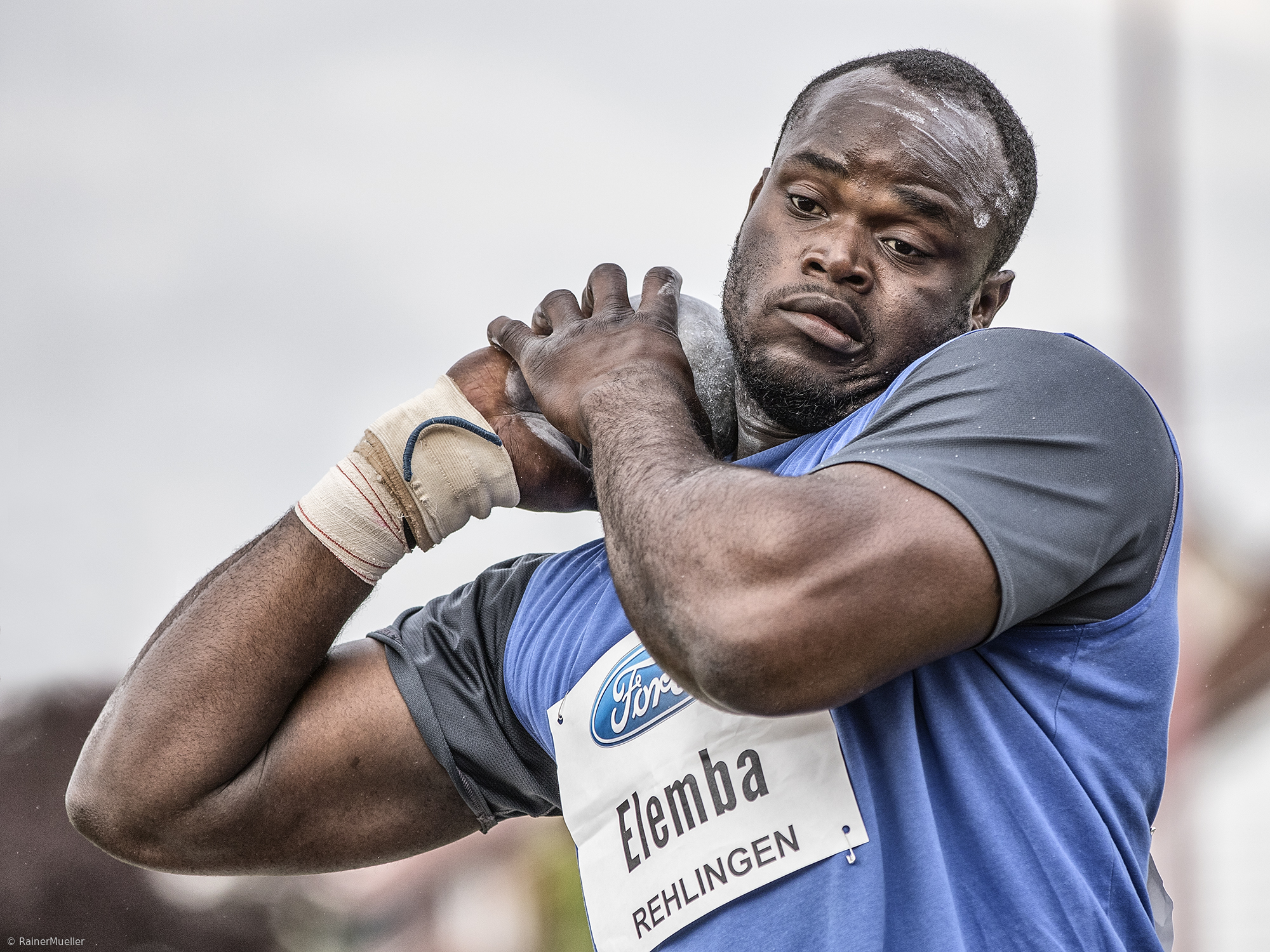 shot-put by Rainer Mueller