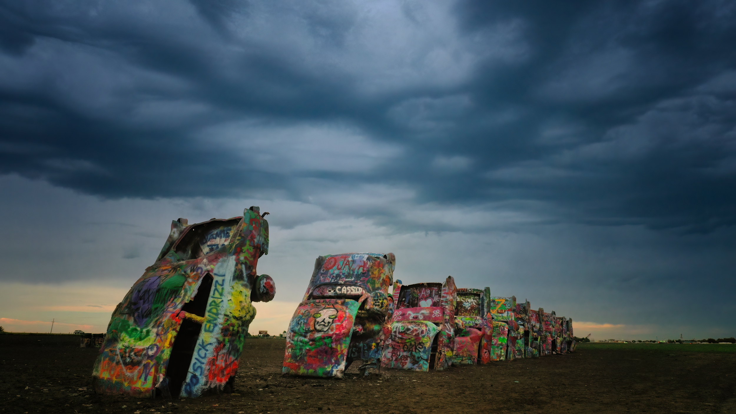 Cadillac ranch by Ming Chen
