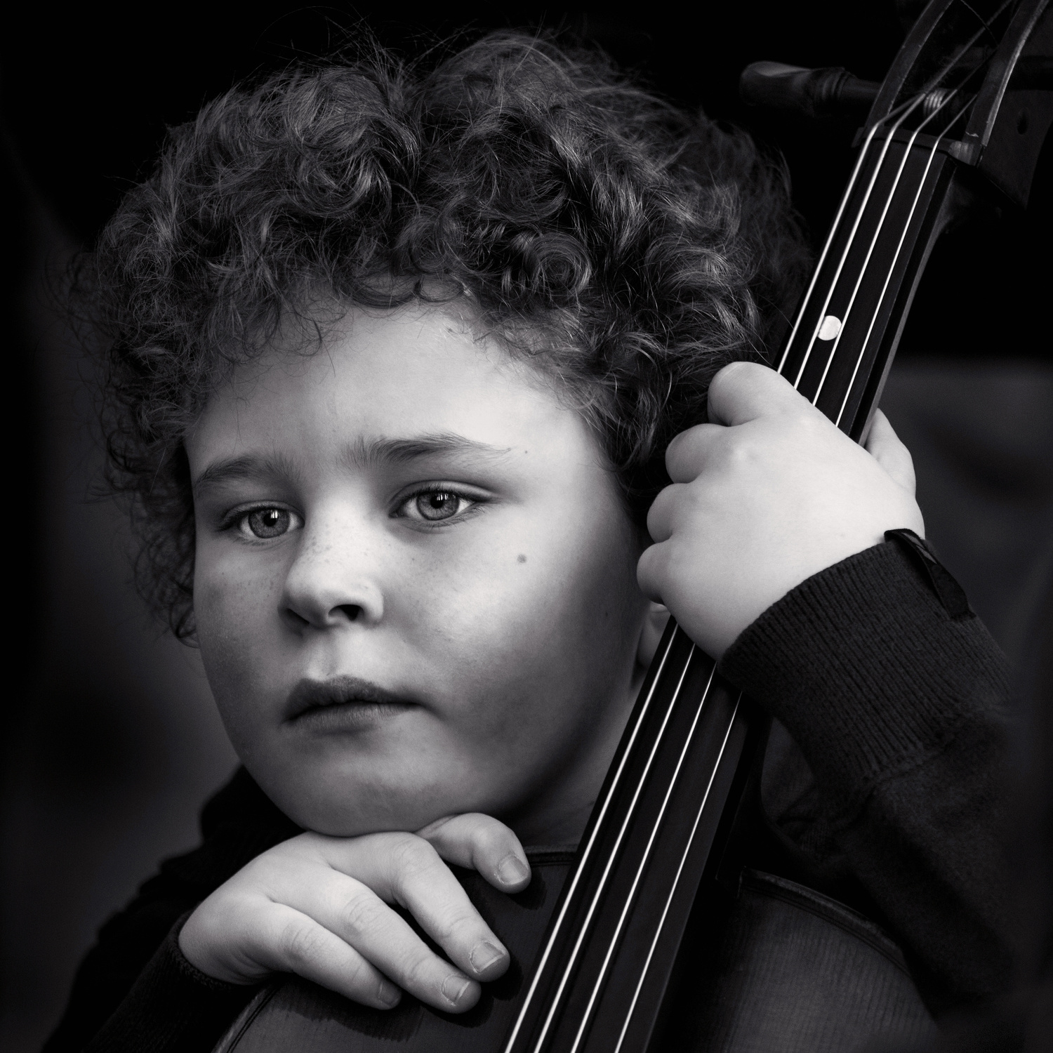 The Cello Player By Renekuipers The Cello Player By Renekuipers
