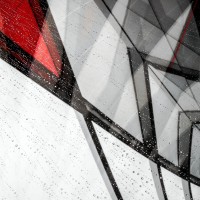 1x - Red triangle by Gilbert Claes