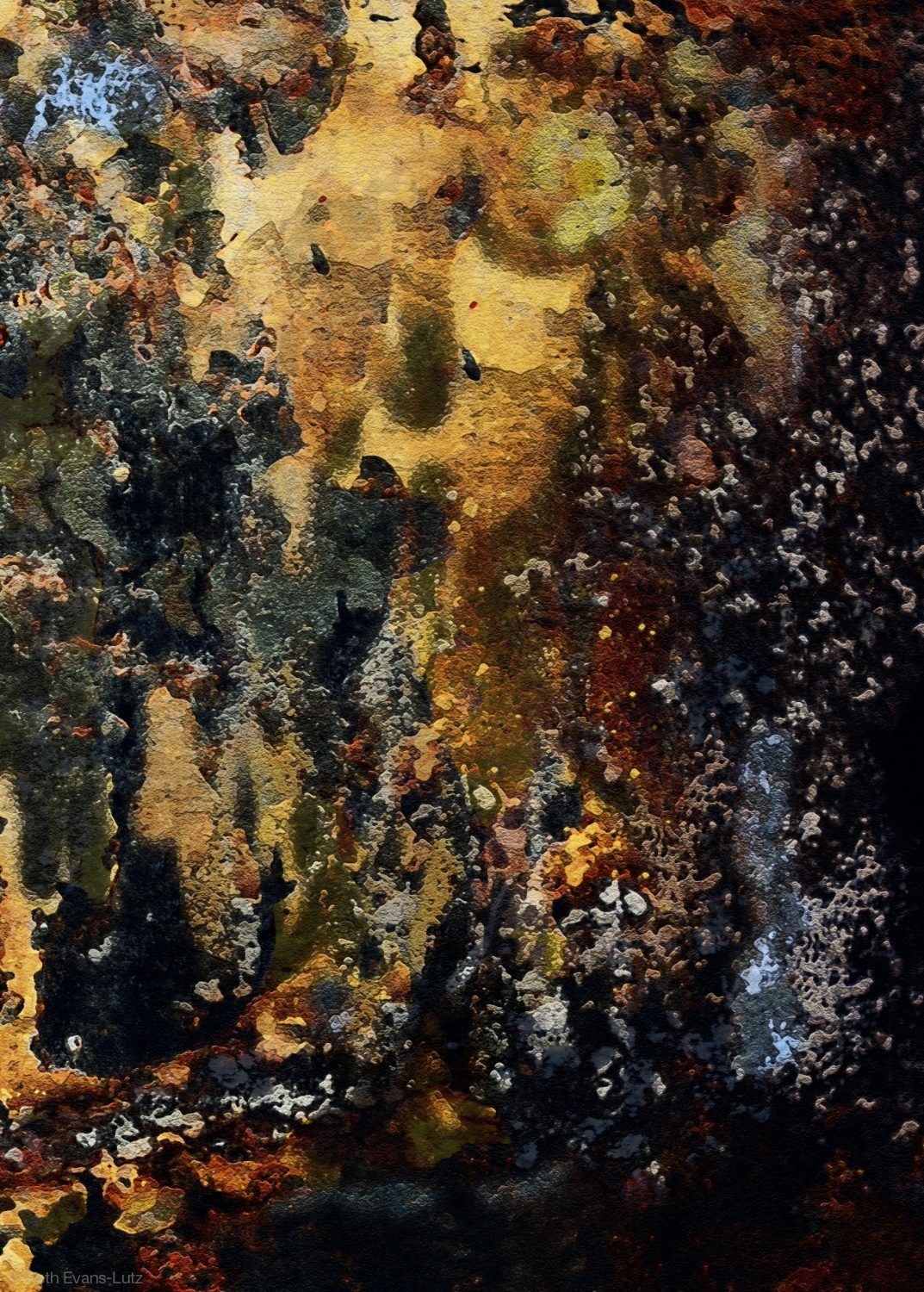 Woman Behind The Curtain by Beth Lutz