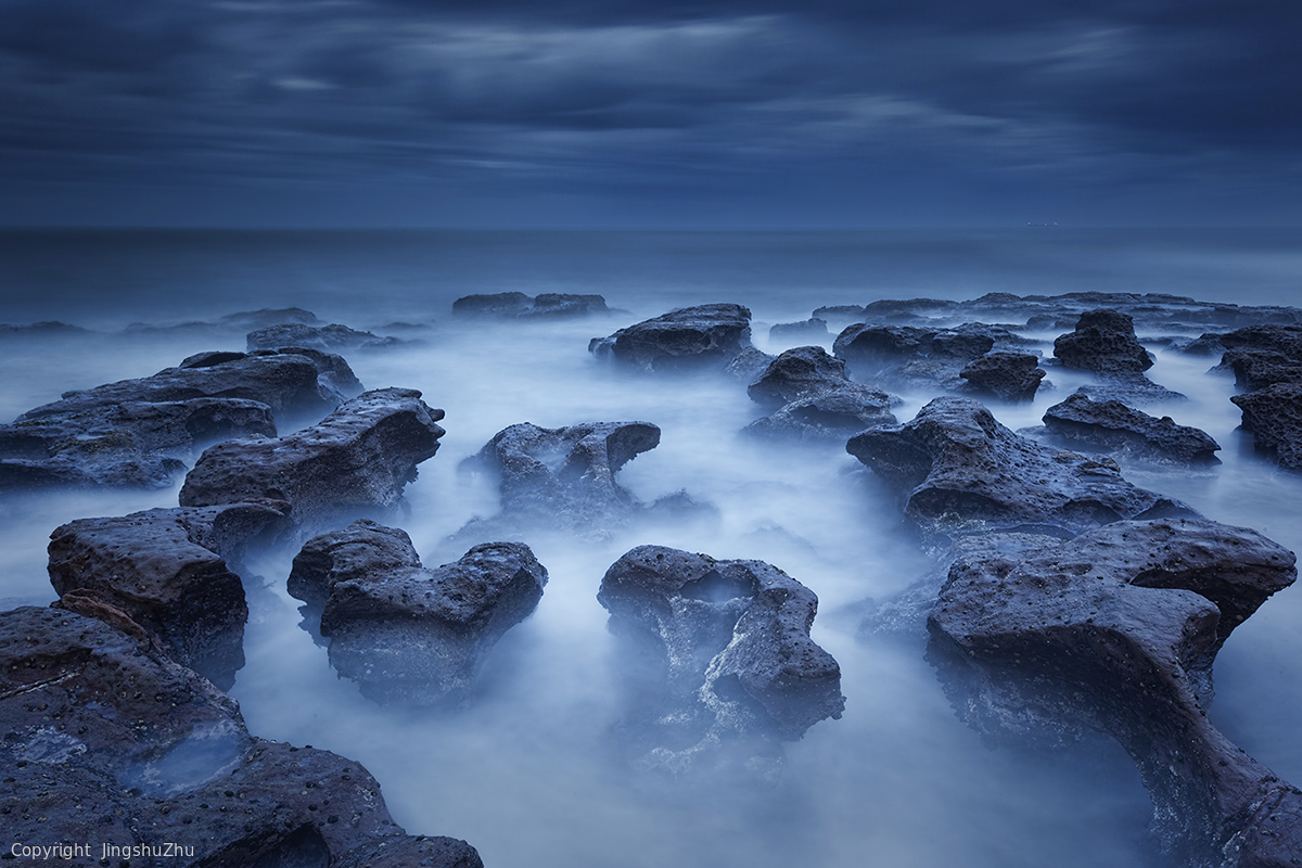 Blue Morning by Jingshu Zhu