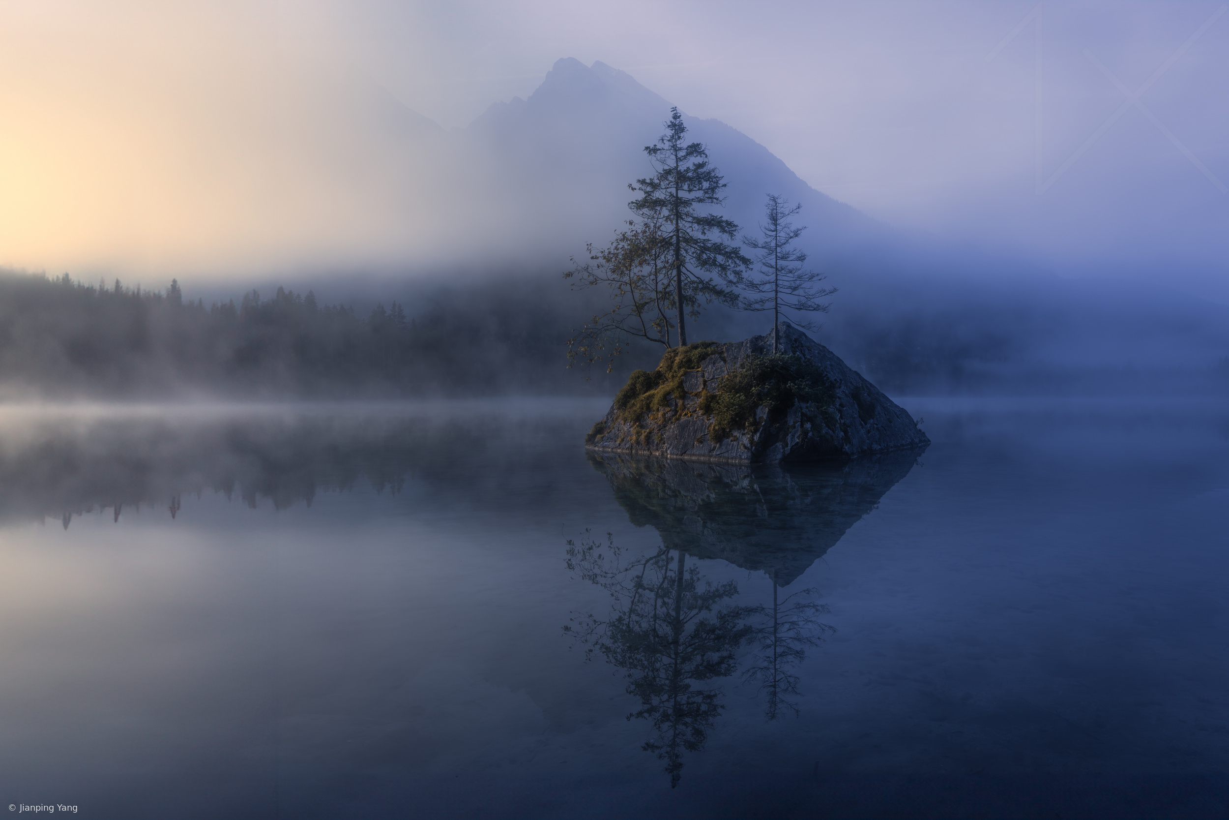 Misty Morning by Jianping Yang