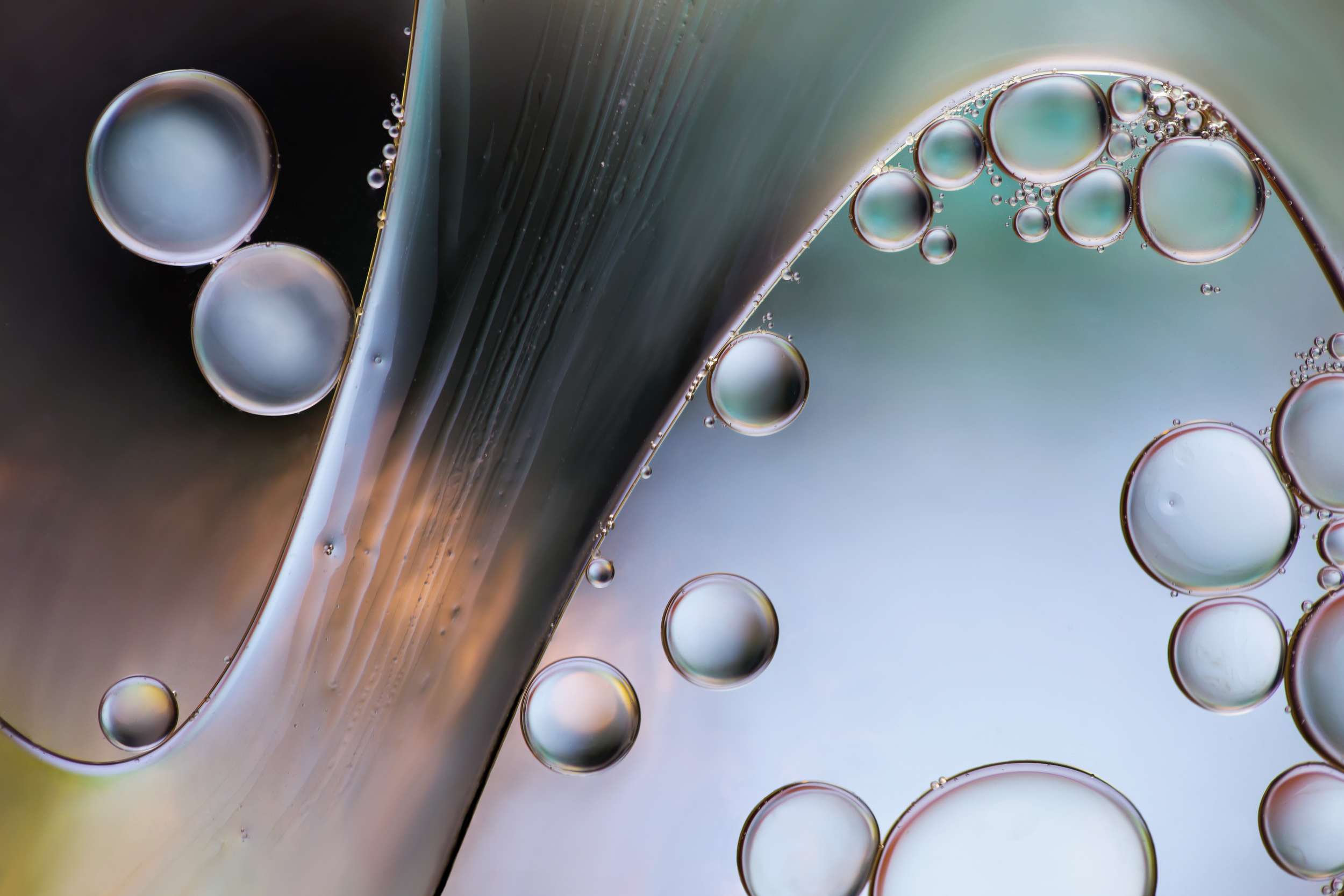Oil and water by Mandy Disher